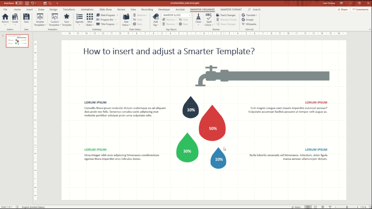 Your PowerPoint Add-In with an amazing template gallery | Smarter Slides
