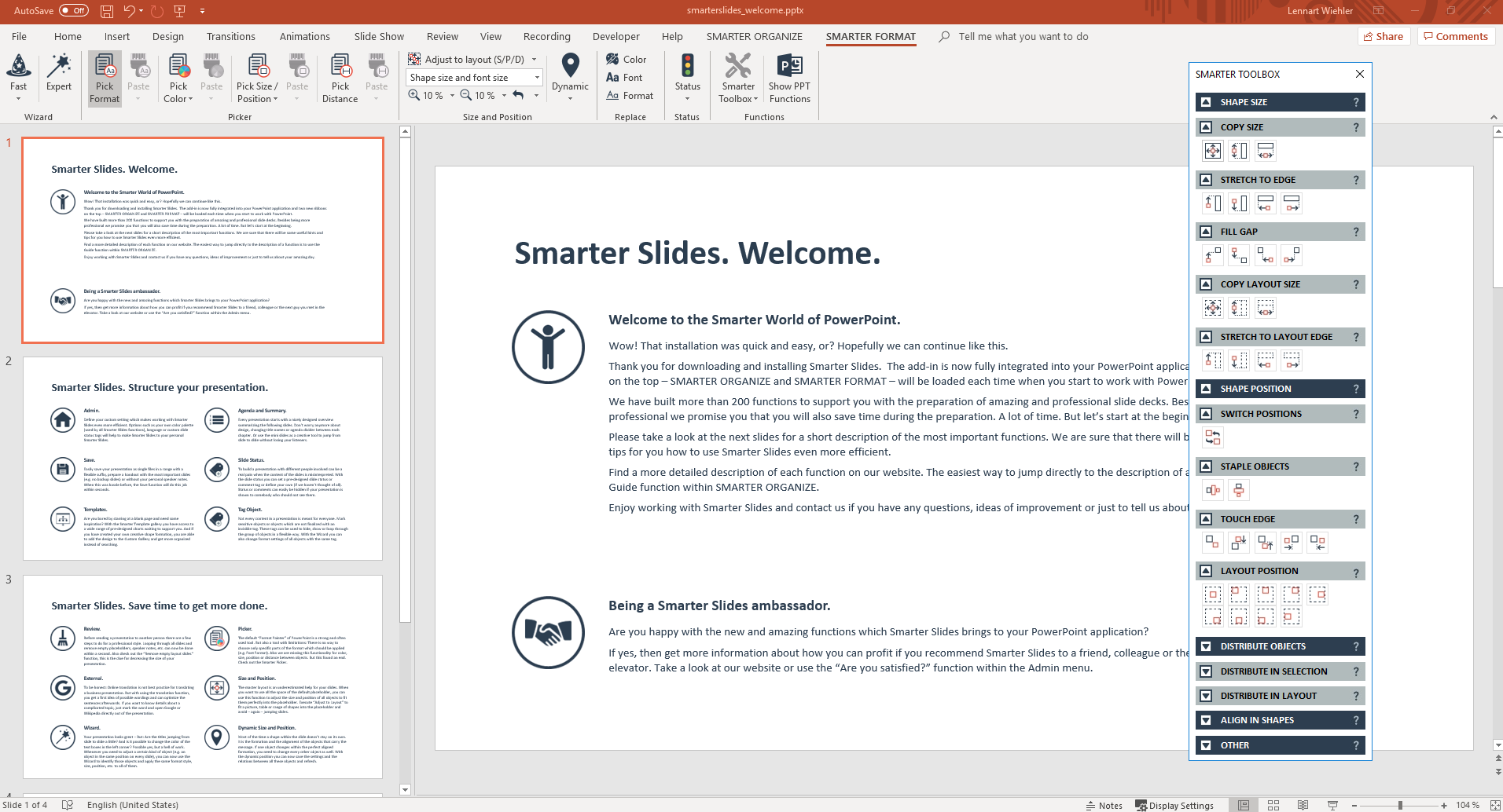 Your PowerPoint Add-In with an amazing template gallery | Smarter Slides